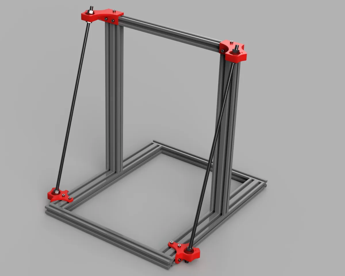 Universal Frame Stiffener for Geeetech A20, A30; Creality CR10, CR10s ...