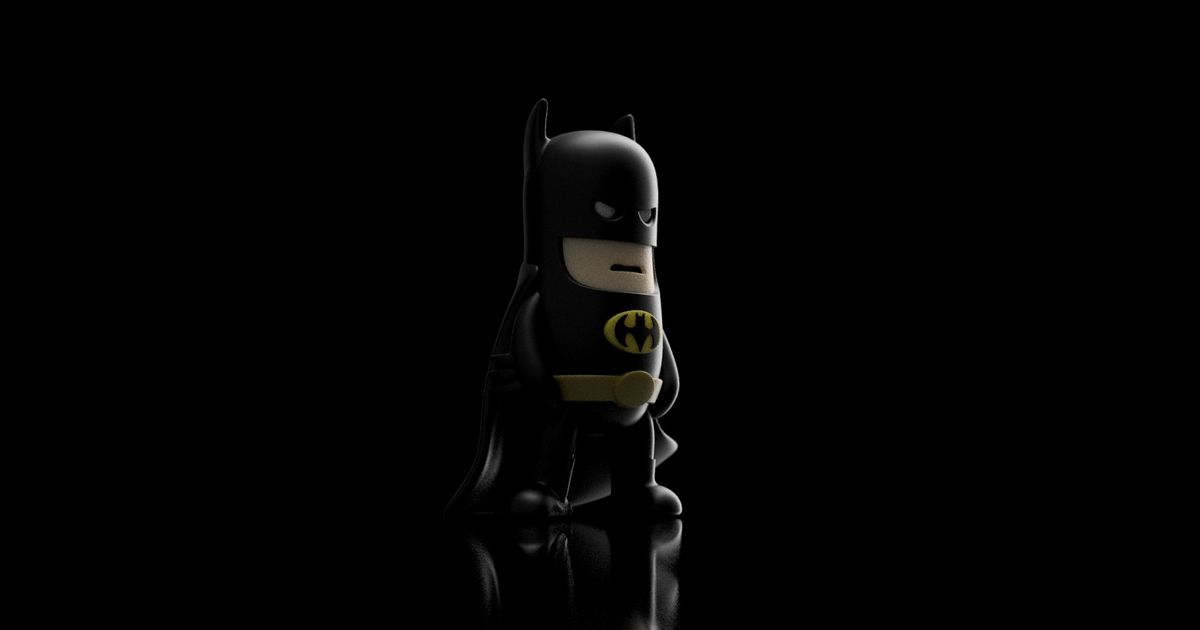 Mini Batman by Wekster | Download free STL model | Printables.com