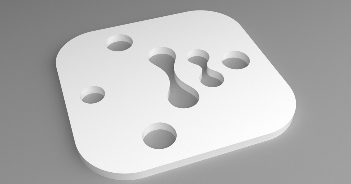 Relativity Space Keyring - Logo Fob (Punched) by Vector3dArt | Download ...