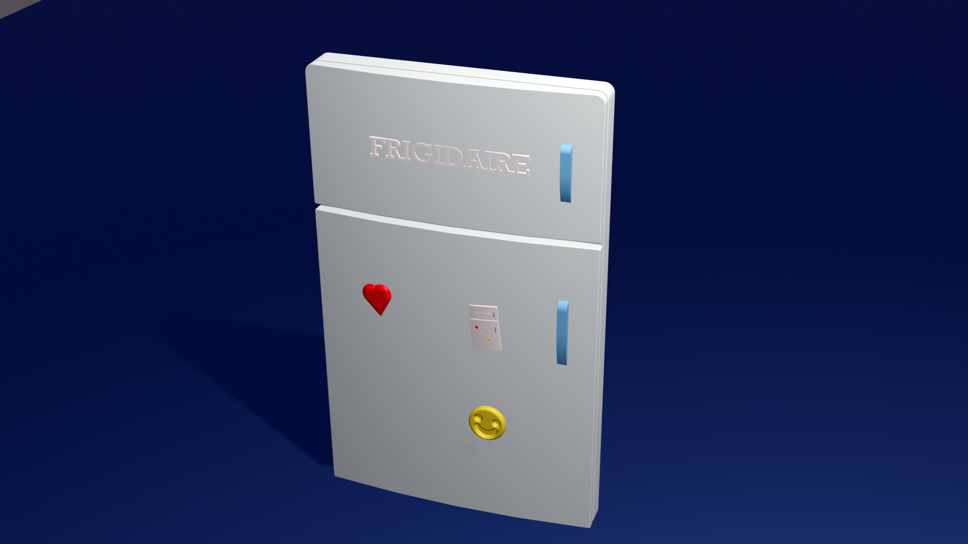 Fridge Magnet That Looks Like A Fridge by kap42 | Download free STL ...