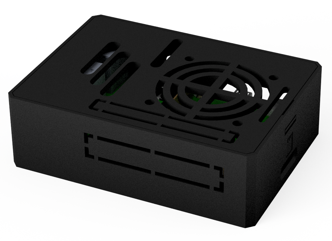 Raspberry Pi 4 Compact Enclosure by WikiZell | Download free STL model ...
