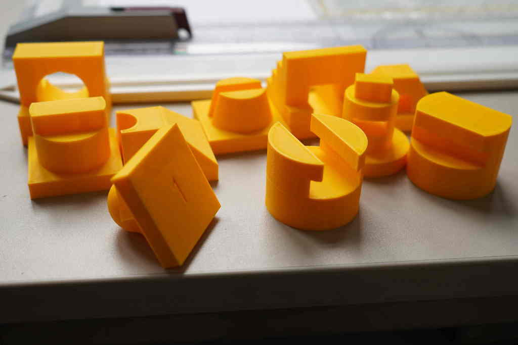 Technical drawings with 3D-Printed forms by MW | Download free STL ...