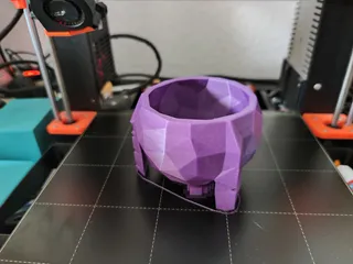 Spherical Polyhedron Vase by B&B TECH | Printables Store