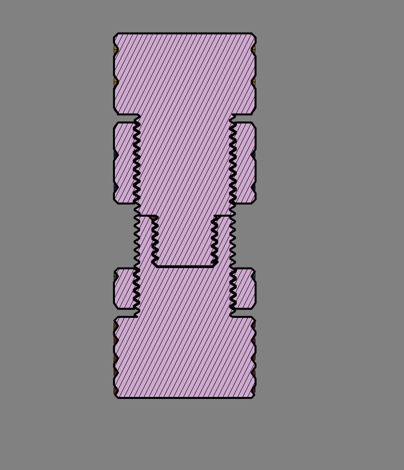 Fidget bolt & nut with knurling by N1337XYZ | Download free STL model ...