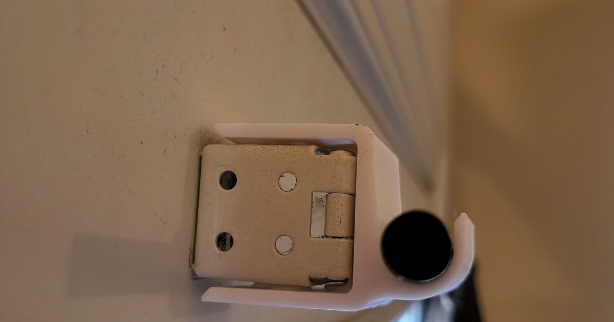 Curtain Rod Adapter for Common Blinds by 4lan9 | Download free STL ...