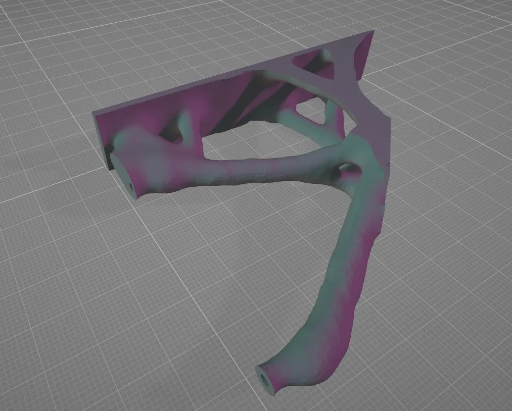 Generative design Shelf bracket by Engineer | Download free STL model ...