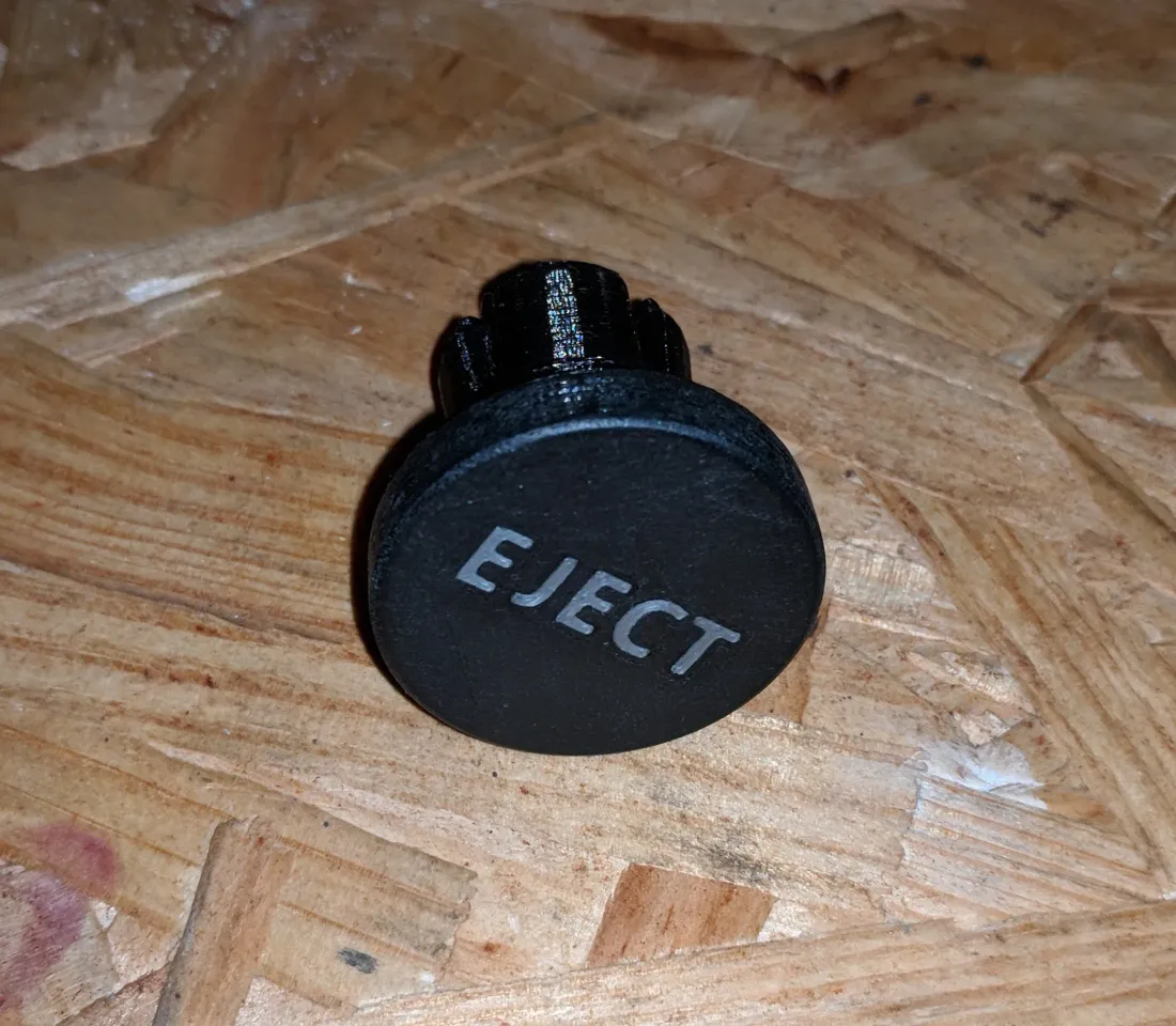 Lighter plug eject button by TK_bit_twiddler | Download free STL model ...
