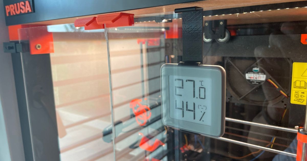 Xiaomi Mijia E-ink Temperature/Humidity Ikea Lack Enclosure Hanger by ...
