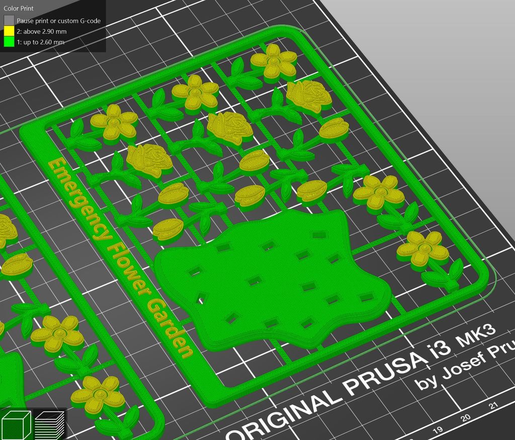 Emergency Flower Garden by Tuff | Download free STL model | Printables.com