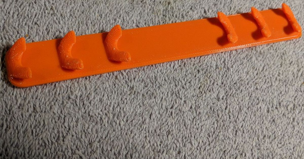 Mask Strap Hook by Tuff | Download free STL model | Printables.com