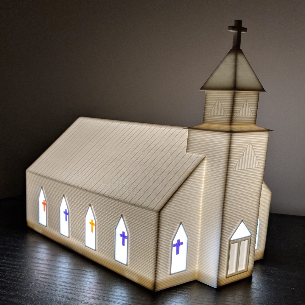 Elbridge Church by Tuff | Download free STL model | Printables.com