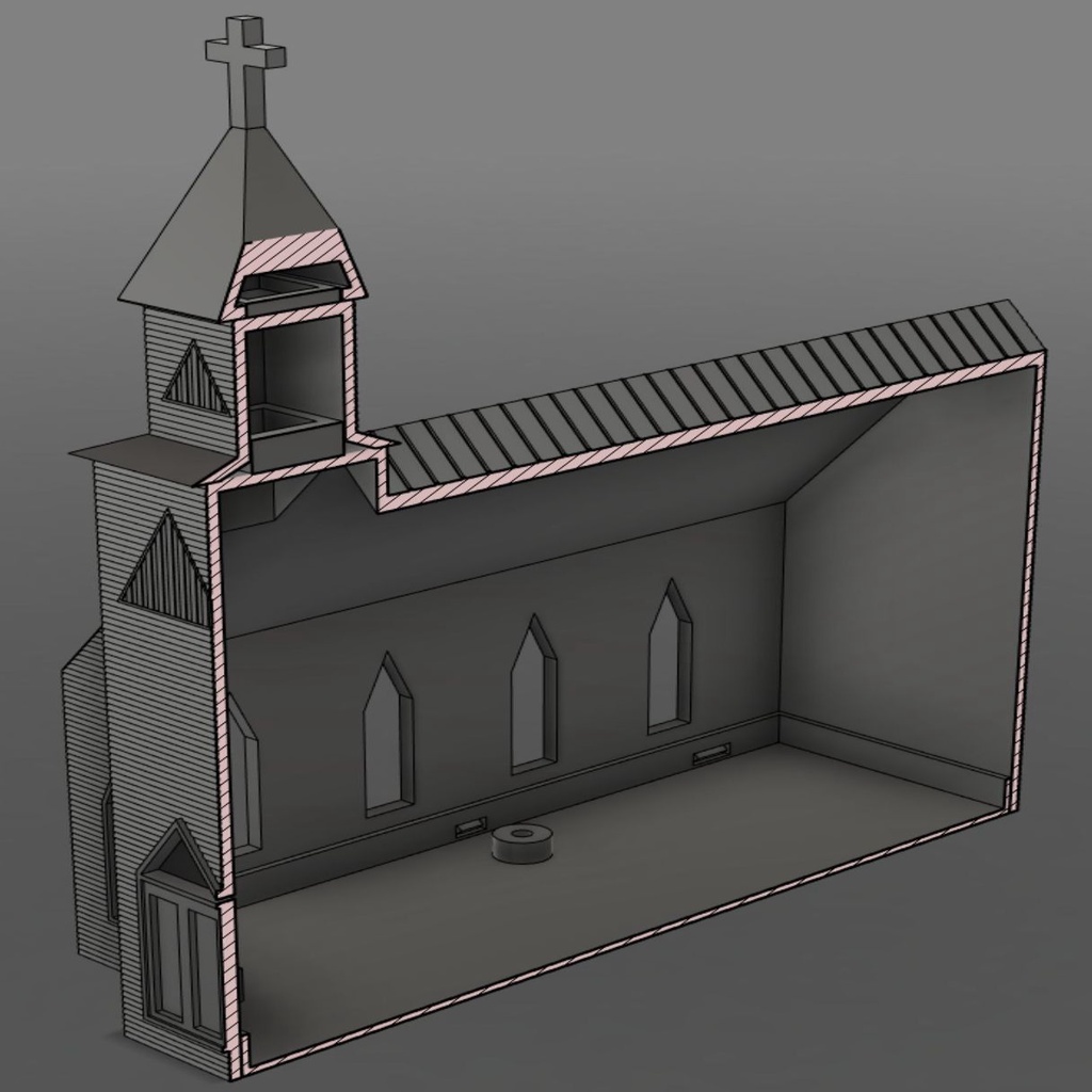 Elbridge Church by Tuff | Download free STL model | Printables.com