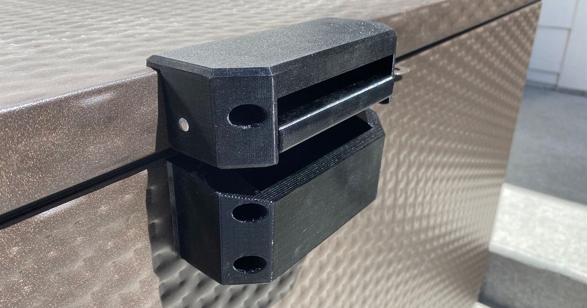 Outdoor Box Latch von loidolt | Kostenloses STL-Modell herunterladen ...
