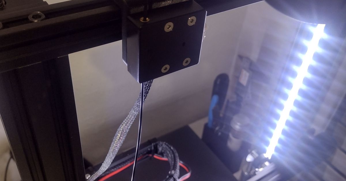 Creality filament detector mount for direct drive extruders by cncdood ...