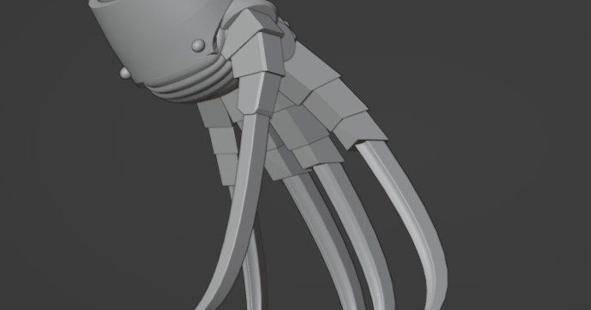 Claws for your bird men's upper feet by Fabint | Download free STL ...