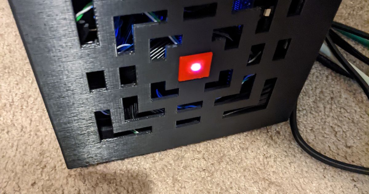 "The Cube" Mini ITX case extras by Matt H | Download free STL model ...