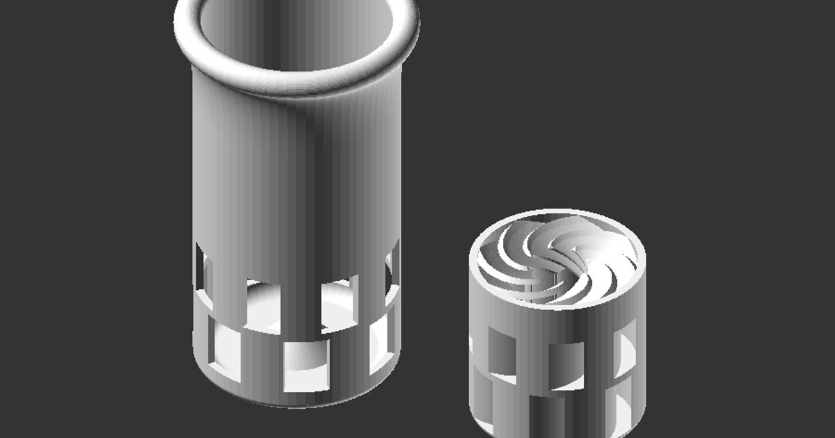 High speed turbo whistle by Jack | Download free STL model | Printables.com