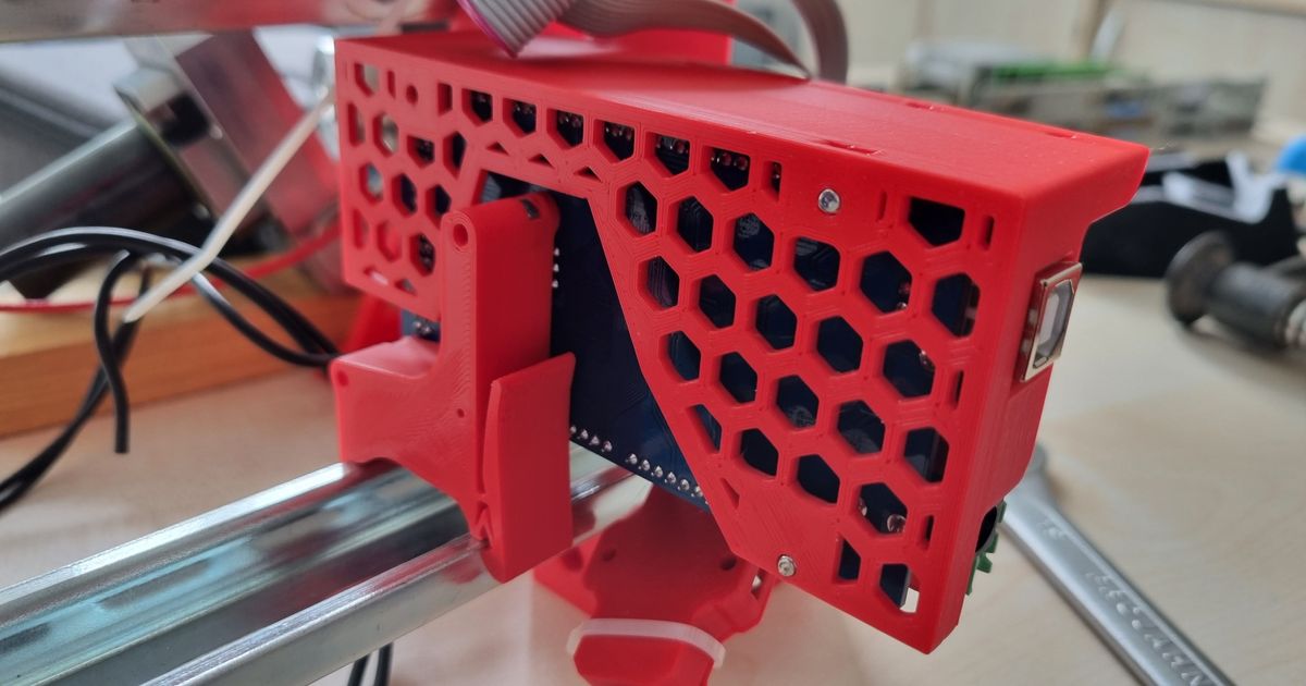 DIN-rail Mounting for Arduino Mega + RAMPS Remix with cover by jacek ...