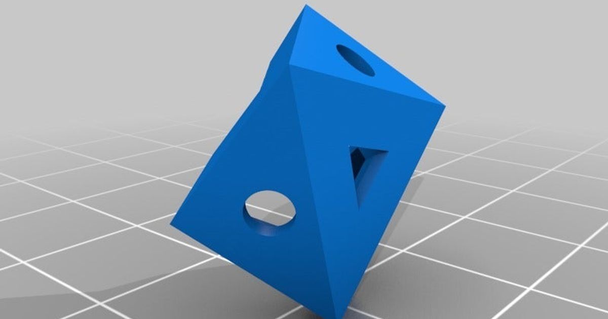 Ultim8x8 Cube Corner Bracket by Jason Coon | Download free STL model ...