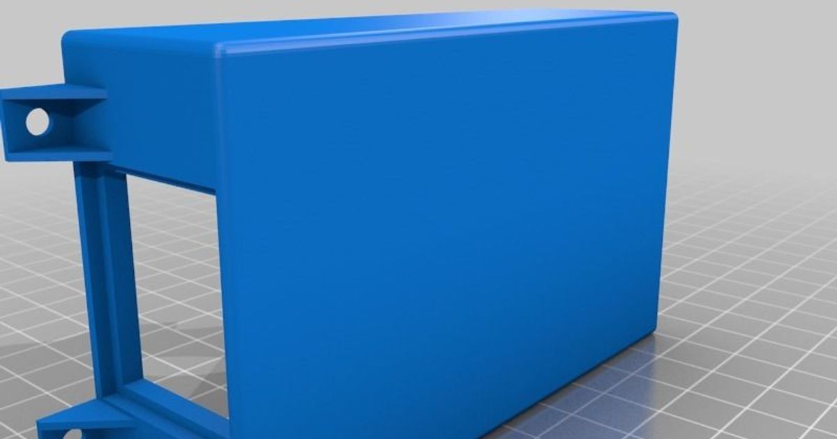 Power input panel by Simo Apell | Download free STL model | Printables.com