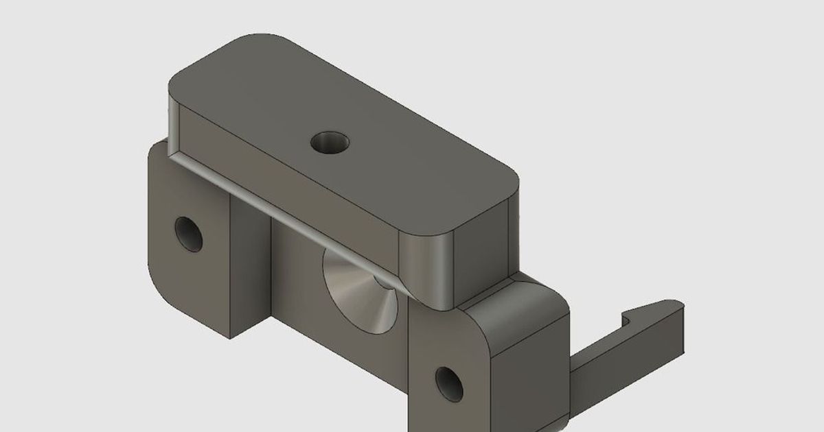Small delta endstop bracket by Simo Apell | Download free STL model ...
