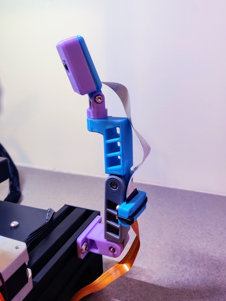 Vertical camera mount for Pi Camera by Jacob Thompson | Download free ...