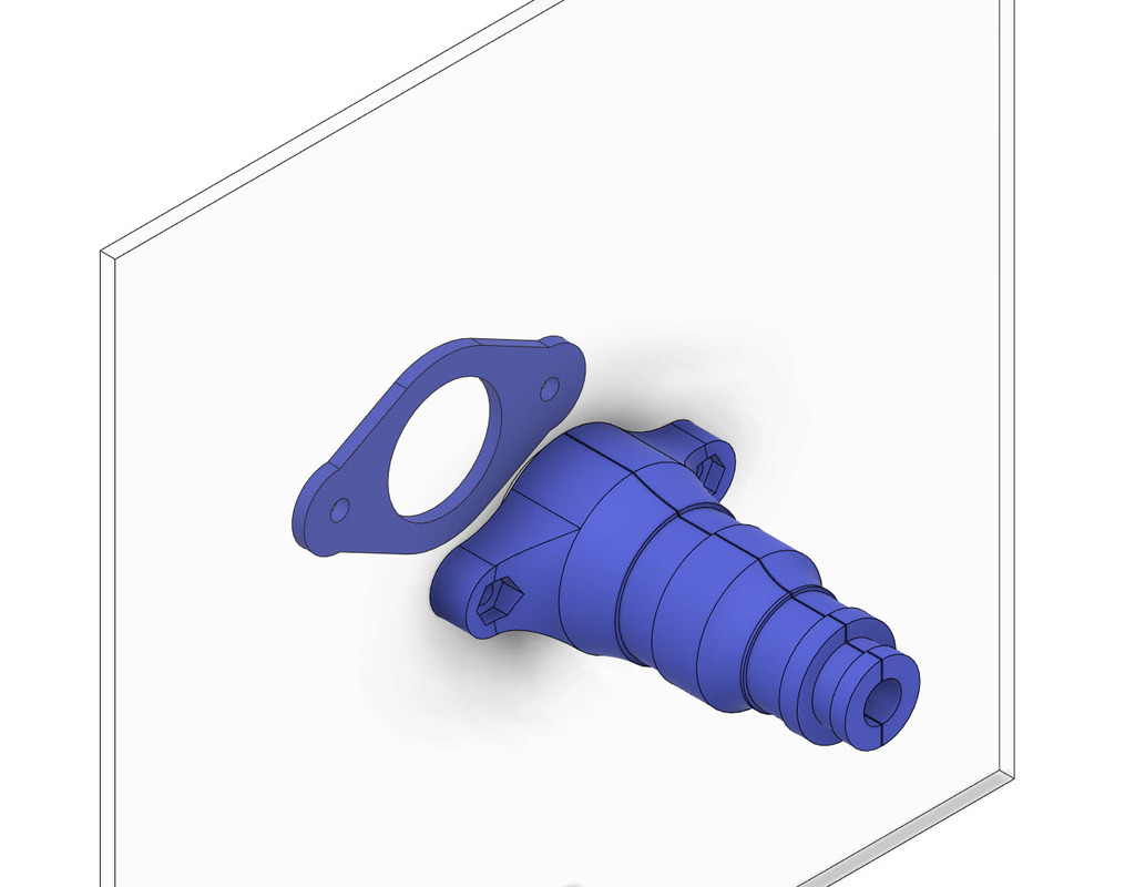 xConnect Panel Mount Flat by Jacob Thompson | Download free STL model ...