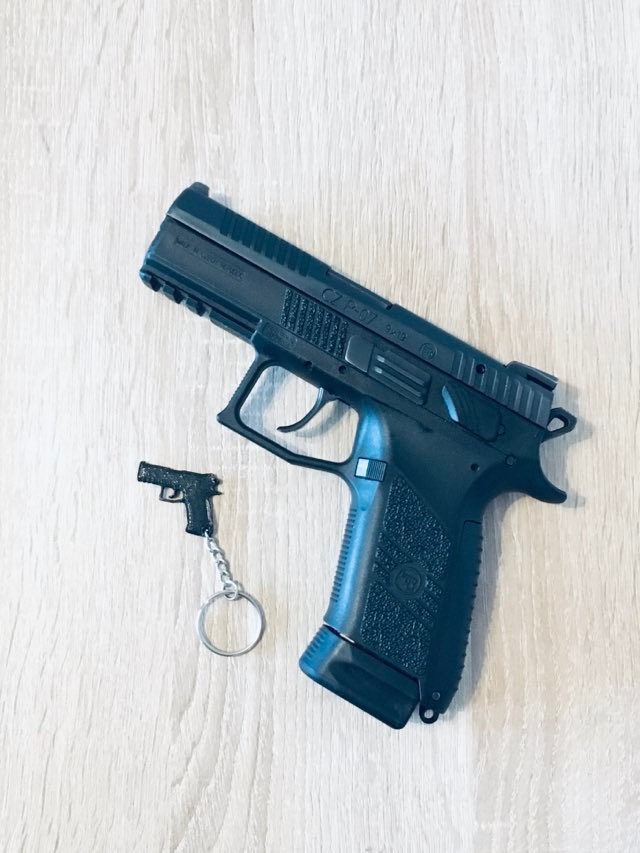 CZ P-07 Keychain by Petr Steinbauer | Download free STL model ...