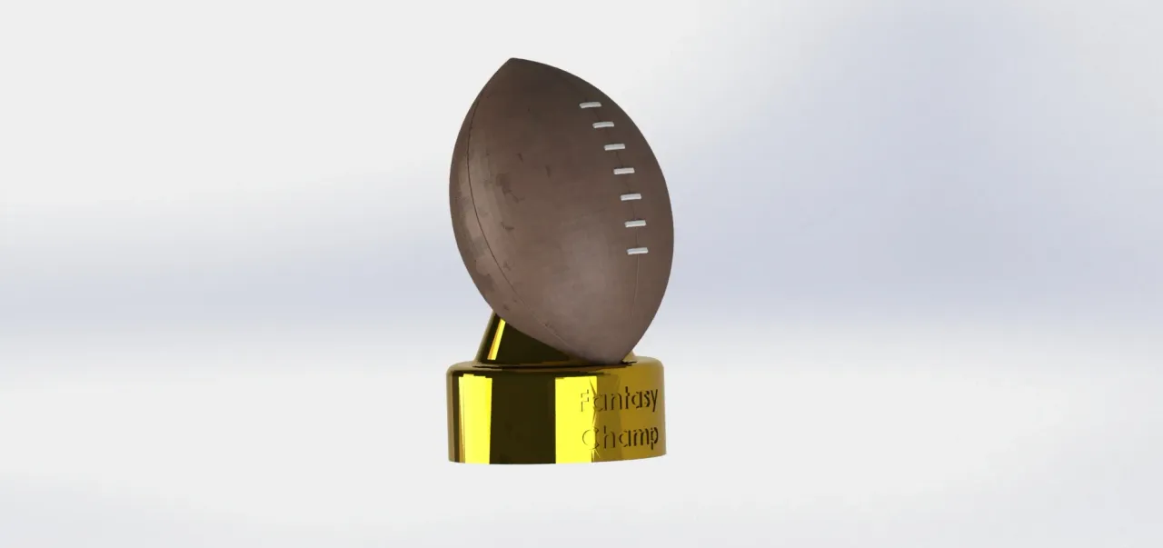 Fantasy Football Trophy by Beb's Repair Bench | Download free STL model ...