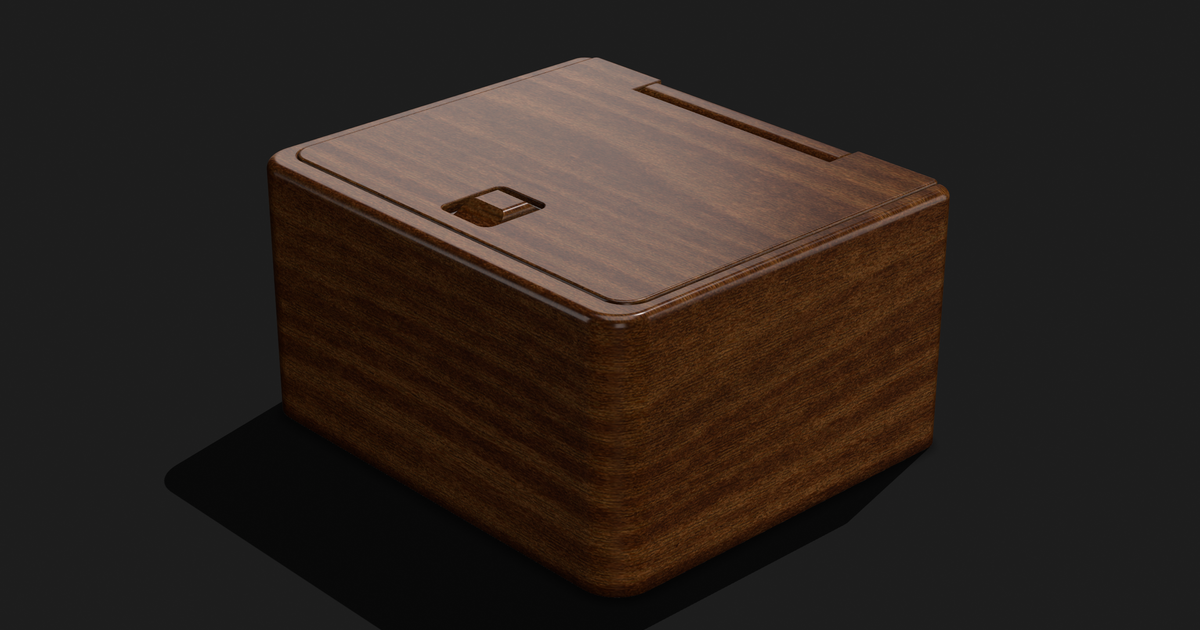 Slide bolt locking box by andyroo770 | Download free STL model ...