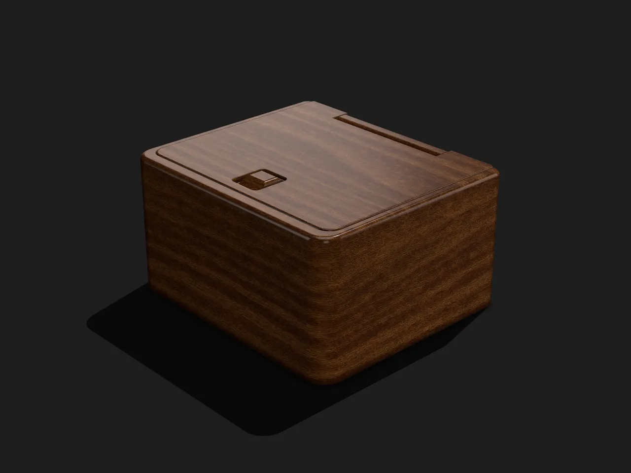 Slide bolt locking box by andyroo770 | Download free STL model ...