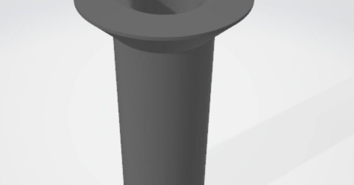 Filament Guide through the ledge by Sascha | Download free STL model ...