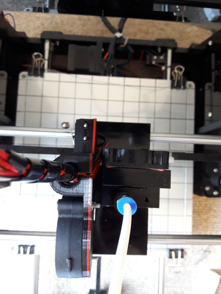Anet A6 Sensor Mount (18mm) with or without X-Endstop by Andreas G ...