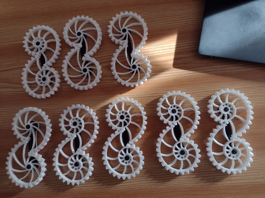 Nautilus gears sculpture by Jürgen Weigert | Download free STL model ...