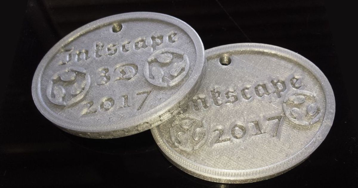 2.5D Inkscape 3D Badge by Jürgen Weigert | Download free STL model ...