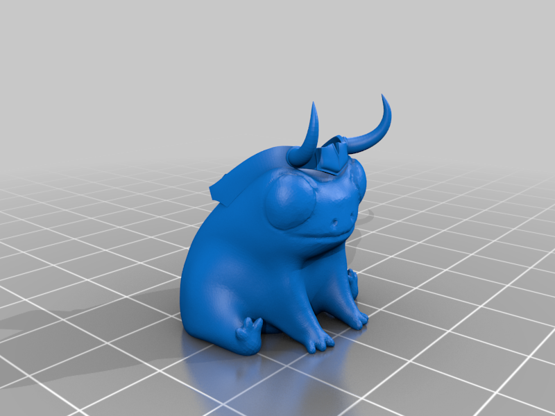 Fred the frog but Loki by potato boi | Download free STL model ...