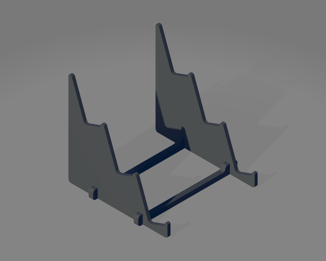 Triple Mechanical Keyboard Stand by orax | Download free STL model ...