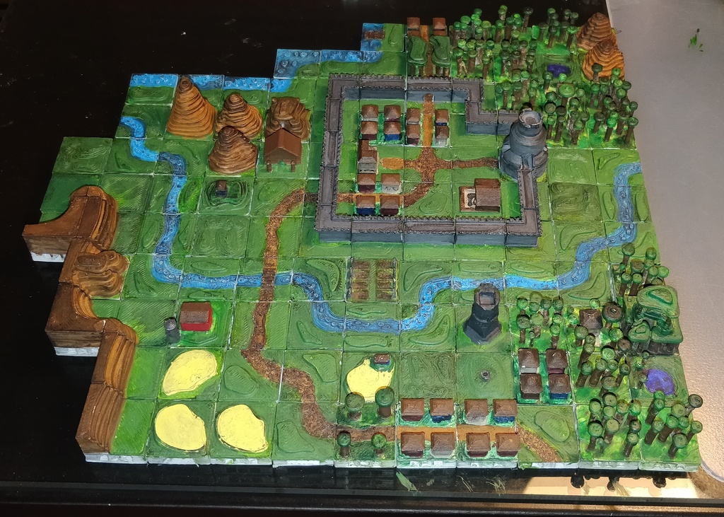 World Map - OpenLock by Dom360 | Download free STL model | Printables.com
