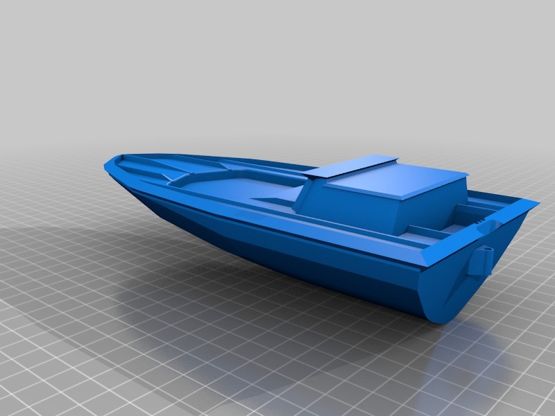 Speedboat with Stand by Dom360 | Download free STL model | Printables.com