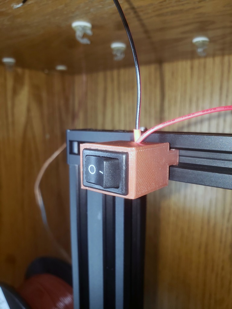 Extrusion Rocker Switch Holder by Beeks1996 | Download free STL model ...