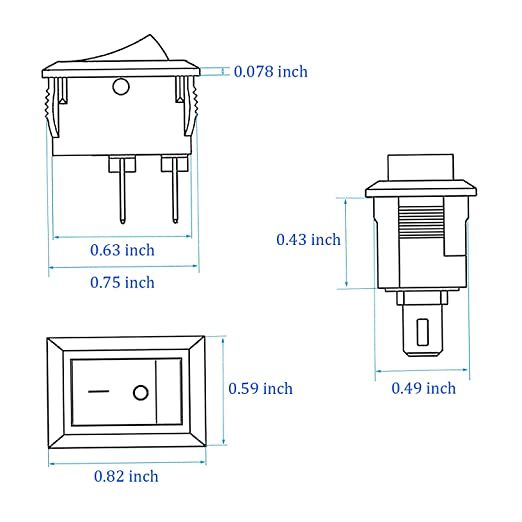 Extrusion Rocker Switch Holder by Beeks1996 | Download free STL model ...