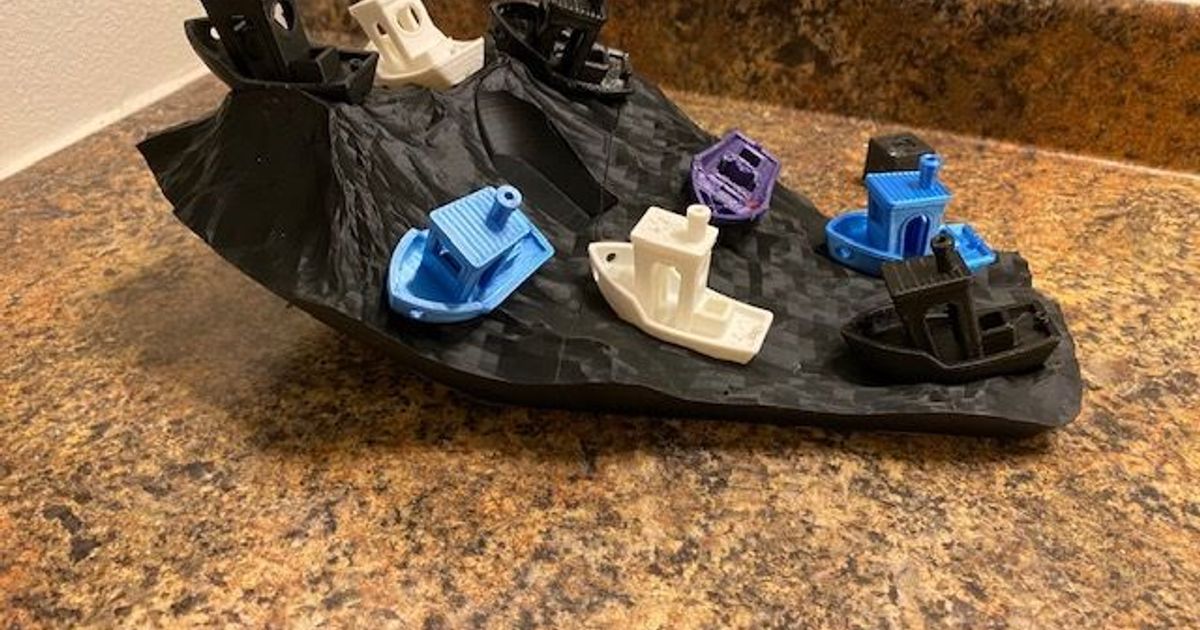 Benchy benchy holder/display stand by corrado33 | Download free STL ...