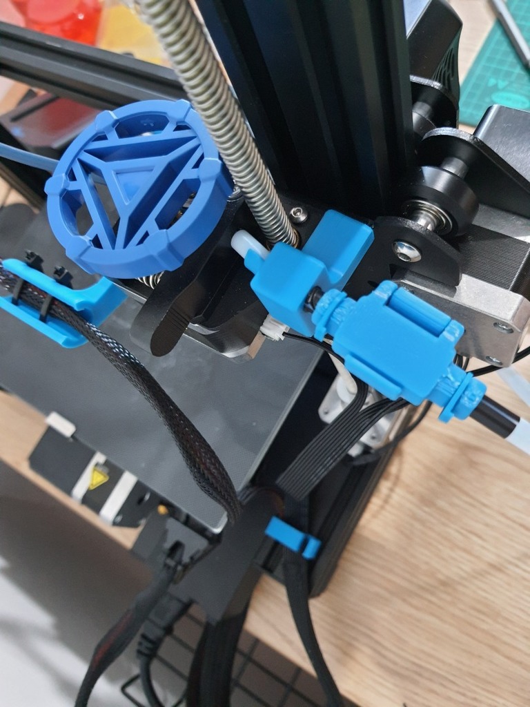 Filament dust filter with 6mm tube by fknCobra | Download free STL ...