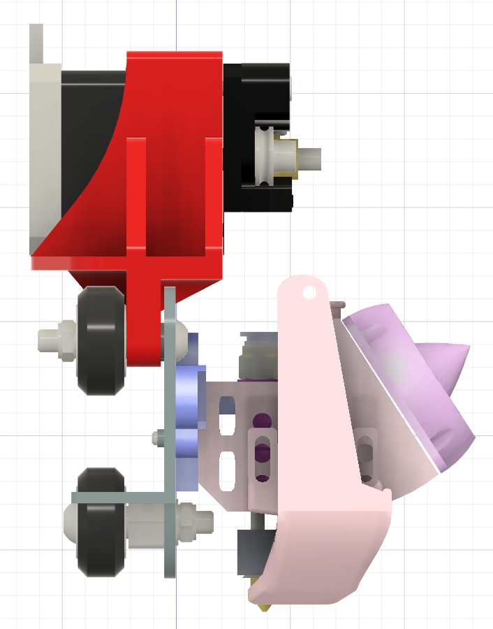 Hero Me Gen6 Direct Drive for Ender 3 Pro by Keram | Download free STL ...