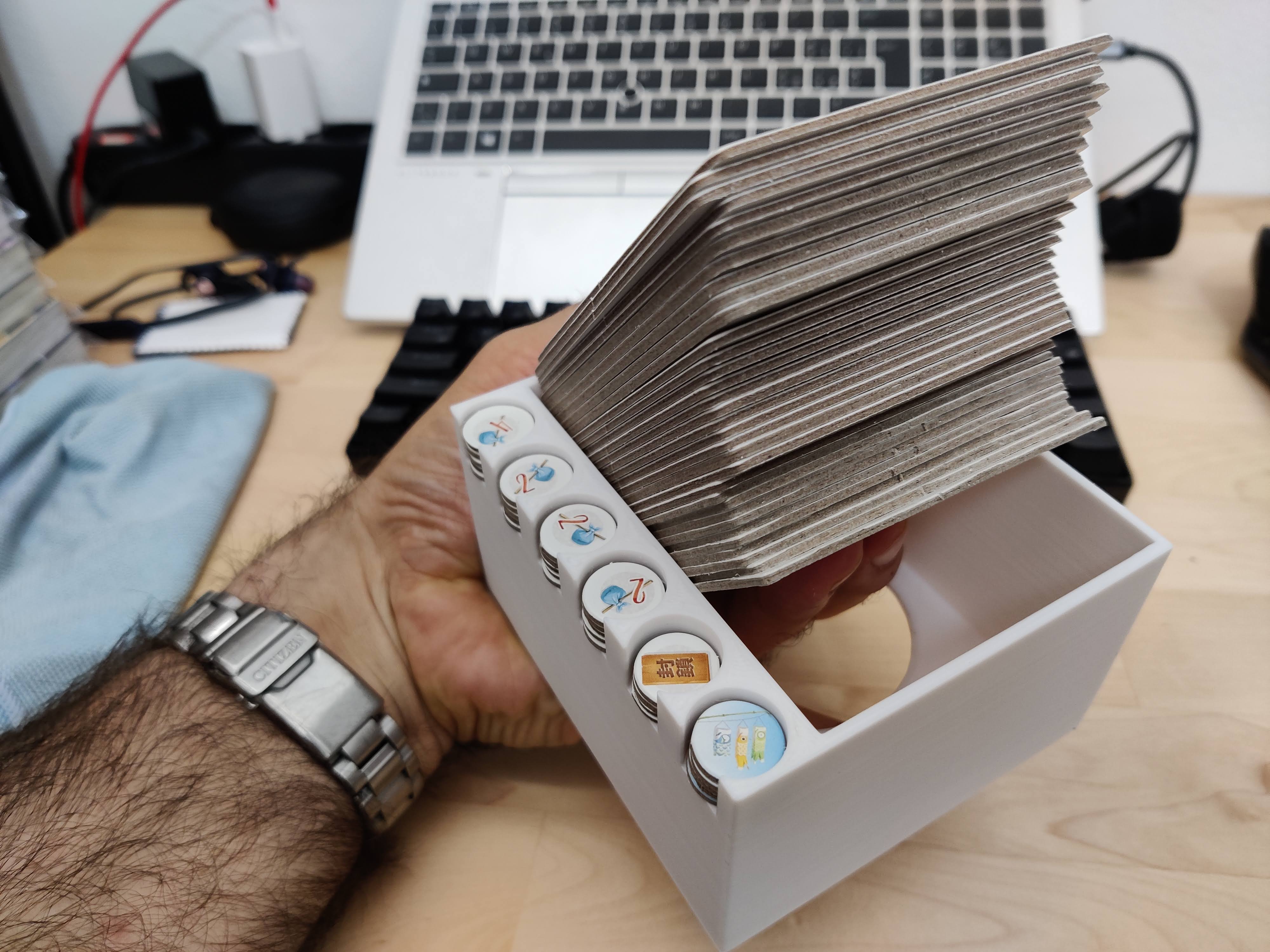 Tokaido characters and tokens holder von DocKuro | Kostenloses STL ...