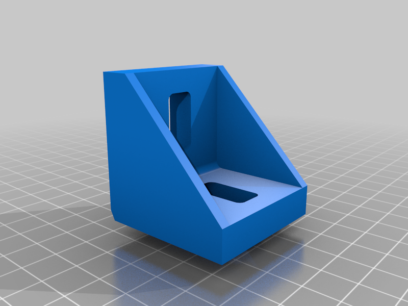 Angle Bracket - Aluminium profile by dzalf | Download free STL model ...