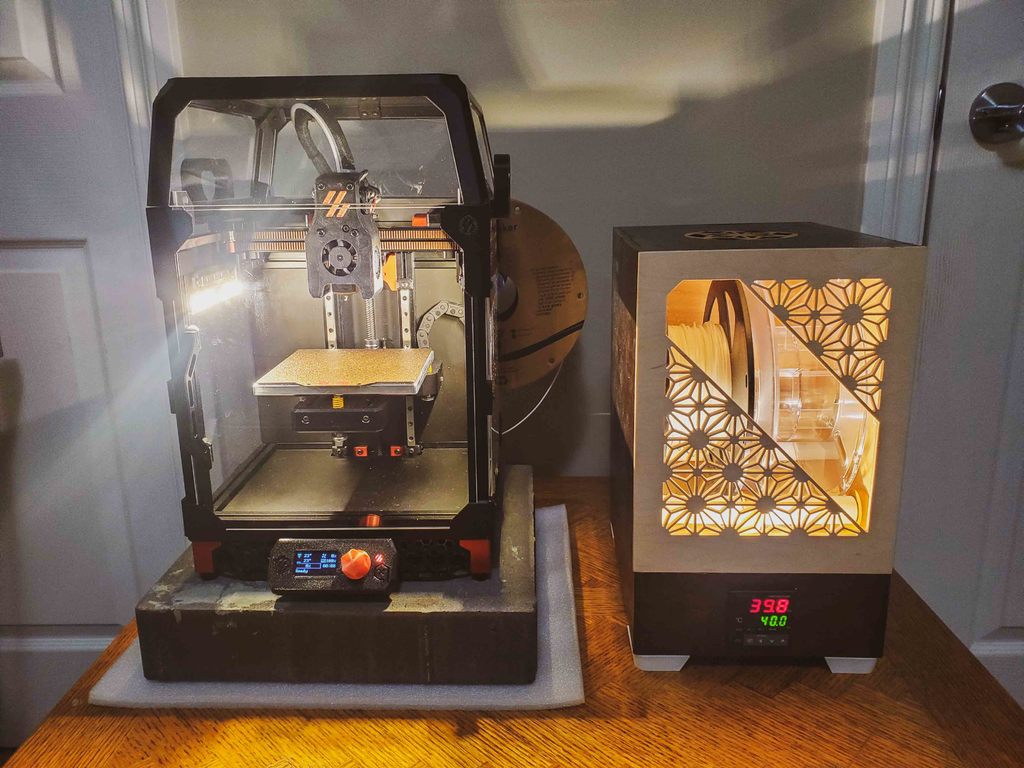 Filament Dryer - Up to 80°C (176°F) by M1324 | Download free STL model ...