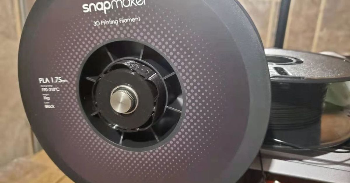 Spring loaded Filament Spool Hub for SnapMaker 2.0 by M1324 | Download ...