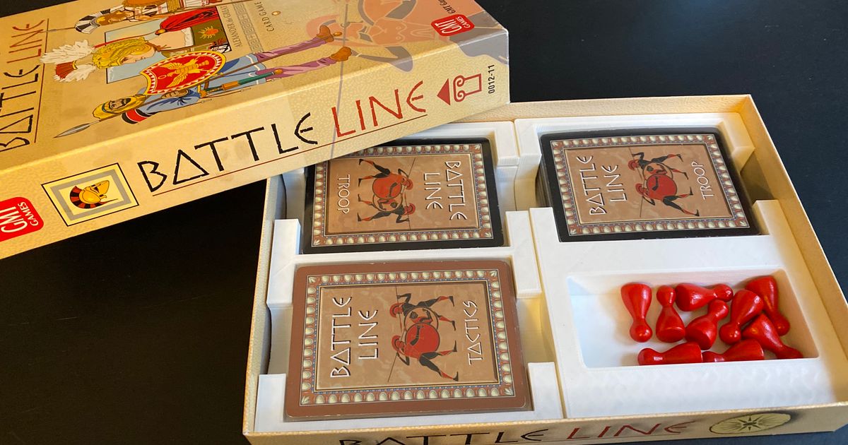 Insert/Organizer for Battle Line by fuchsr | Download free STL model ...