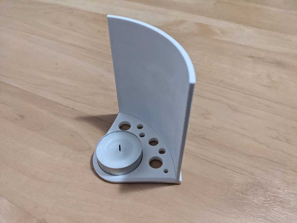 Tealight lithophane stand by distrubi | Download free STL model ...